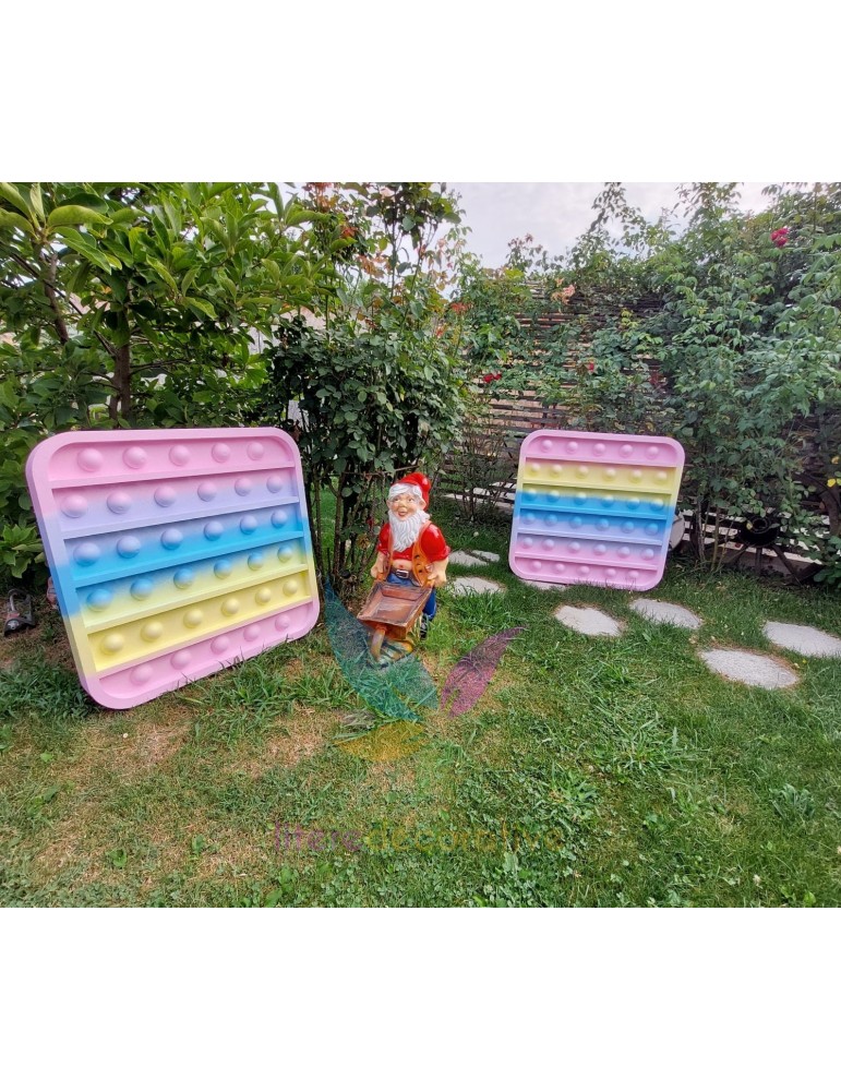 Pop It decor patrat