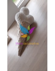 Inghetata cornet cu 4 cupe - 150CM